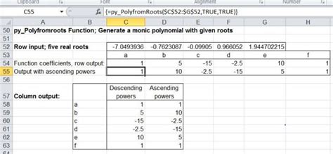 python for vba users 5 using built in numpy functions newton excel
