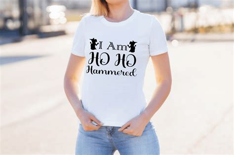 I Am Ho Ho Hammered Svg T Shirt Design Graphic By Ujjal Mia · Creative