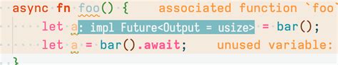 failed to infer type for await inside an impl block with specific trait