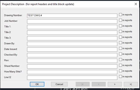 solved title block attributes won t update after i edit the project