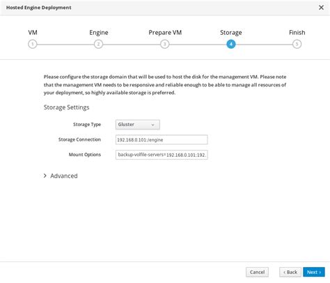 chapter 7 deploy the hosted engine using the cockpit ui red hat