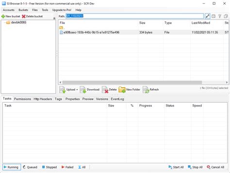 spring java s3 api files not appearing correctly in s3 browser