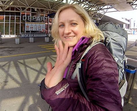 Lithuanian Climber On Her Way Atop Mount Everest Edita Nichols Leaves