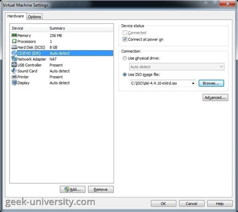 manually install a guest operating system vmware player