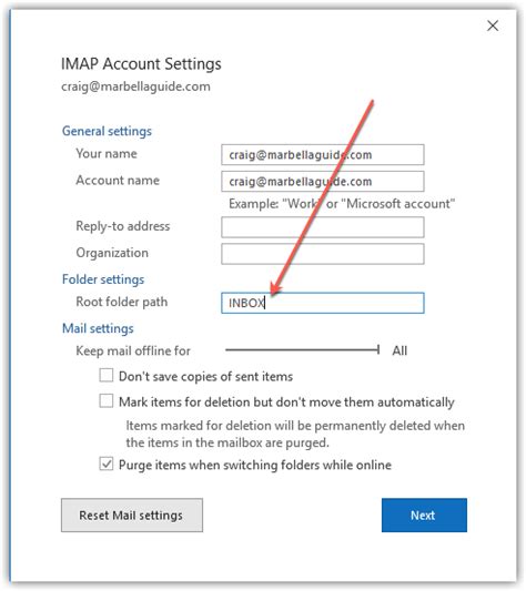 fix slow outlook imap folder synchronization issues knowledgebase