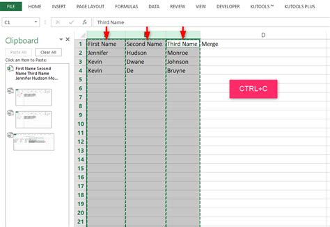 how to combine 4 columns in excel basic excel tutorial
