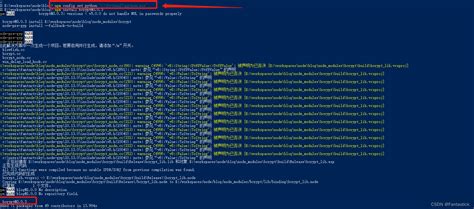 node js中bcrypt遇到的安装问题 bcrypt 安装 fantastick的博客 程序员秘密 程序员秘密
