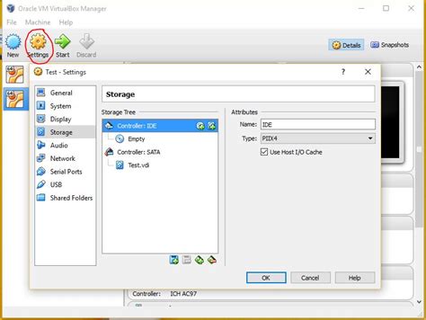 installing from an iso file in oracle vm virtualbox
