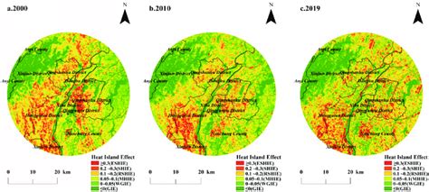 Spatiotemporal Distribution Characteristics Of The Uhi Effect In