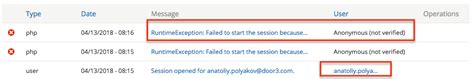 failed to start the session because headers have already been sent
