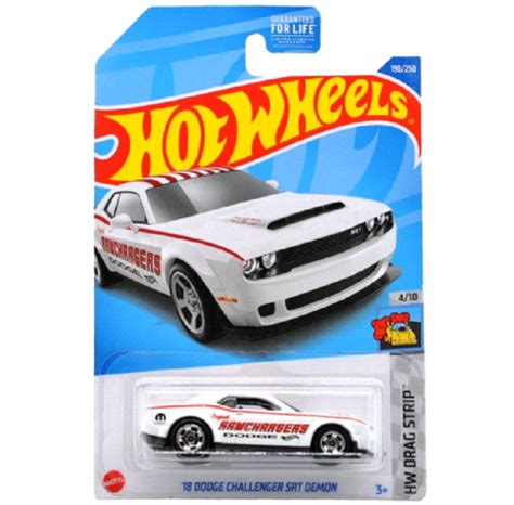 Hot Wheels 18 Dodge Challenger Srt Demon Importodousa