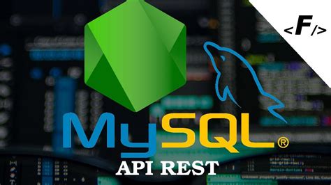 api rest con nodejs y mysql youtube