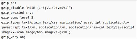 how to enable gzip compression in plesk