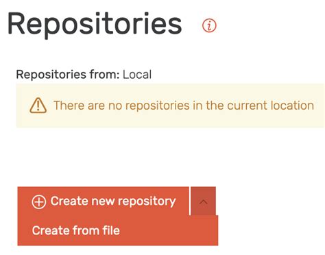 creating a repository — graphdb se 9 4 0 documentation