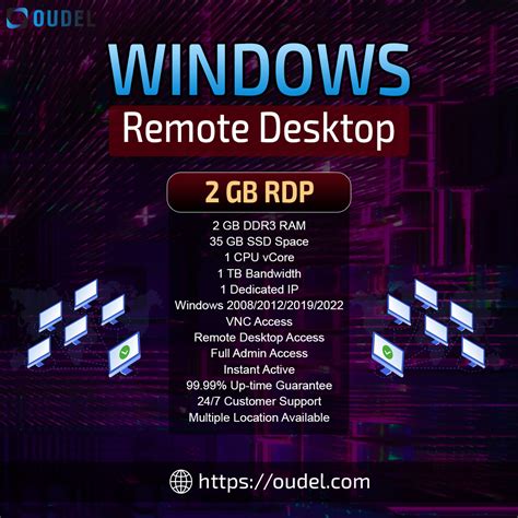 Windows Remote Desktop 2gb Free Setup By Oudel Inc Medium