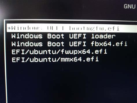 boot grub menu without ubuntu options that work ask ubuntu