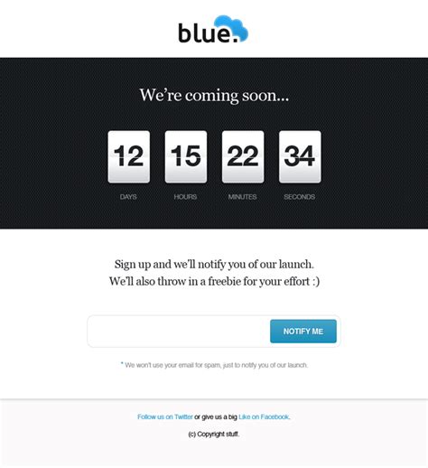 designing a coming soon page in photoshop