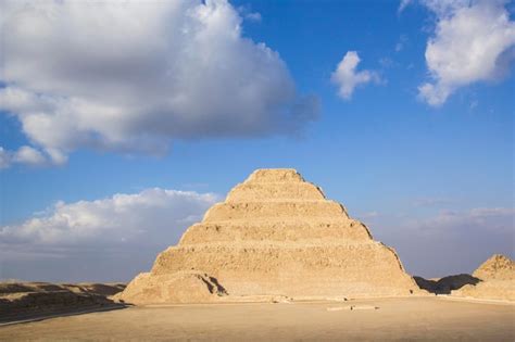 Premium Photo The Pyramid Of Djoser Or Djeser And Zoser Or Step