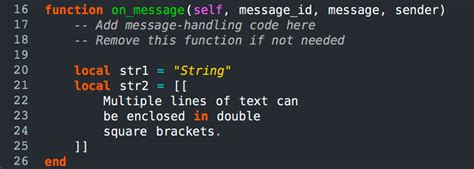 incorrect syntax highlighting for multi line lua strings · issue 1032