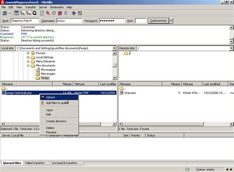 netinstall piwigo