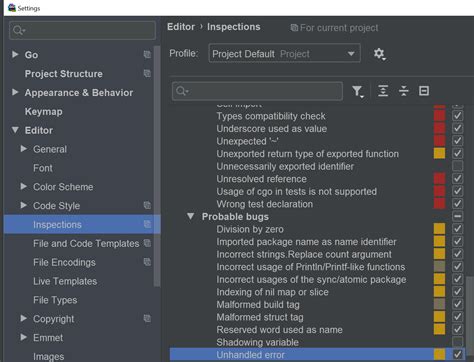 go how to fix linter warning `error return value is not checked