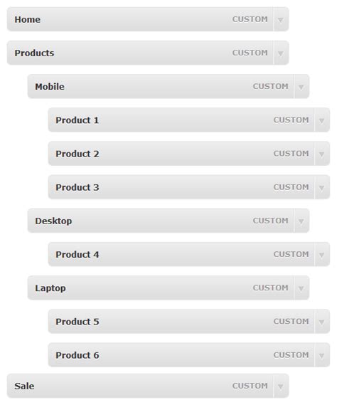 wordpress plugin jquery vertical mega menu design