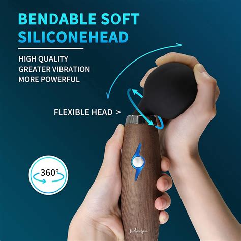 Personal Wand Massager With Multi Speeds Handle And Portable Powerful