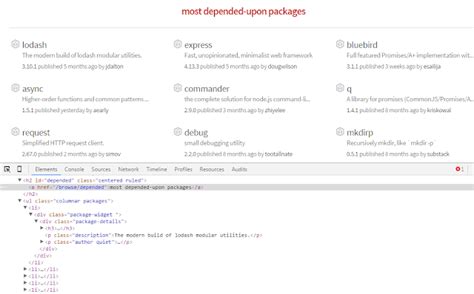 web scraping in node js coding defined