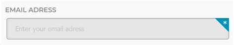html css input corner triangle label with border radius