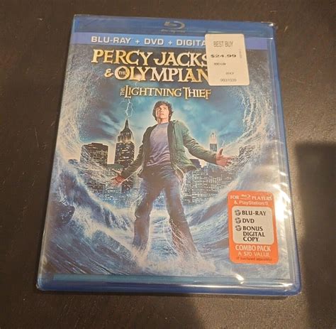 Percy Jackson Olympians Lightning Thief Blu Ray Dvd Digital 2010 3