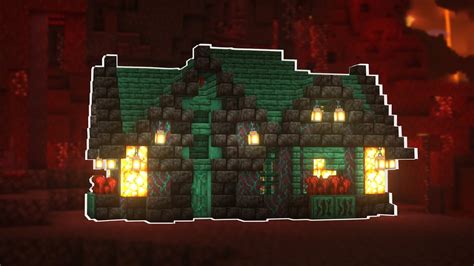 Minecraft Ultimate Nether House Idea How To Build A Nether House