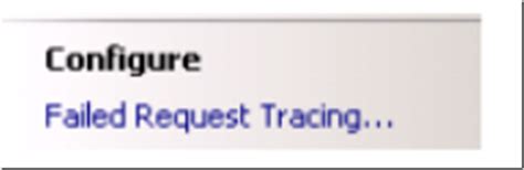 enable and activate failed request tracing rules the best c