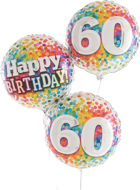 Happy Birthday Balloon Foil Celebration Party Decoration Png Image