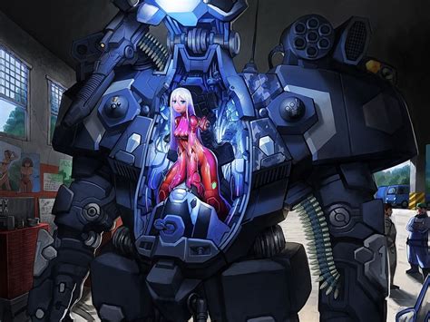Android Robot Anime