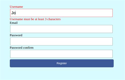form validation with javascript codewithawa