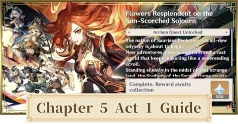 Genshin Chapter 3 Act 6 Archon Quest Walkthrough Guide Caribert