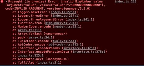 ethereum error invalid bignumber value argument value value