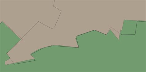 merge merging two different accurate polygon layers using qgis