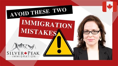 Avoid These Two Canadian Immigration Mistakes Youtube