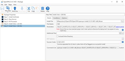 openvpn support