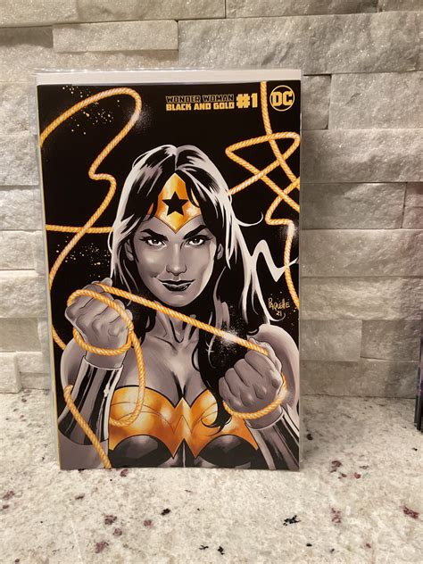 Wonder Woman Black And Gold 1 Paquette Cover 2021 Comic Books