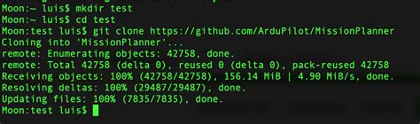 error cloning mp repository mission planner ardupilot discourse