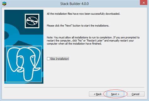 installing and configuring postgresql database