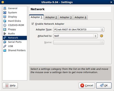 network and sharing in virtualbox full tutorial
