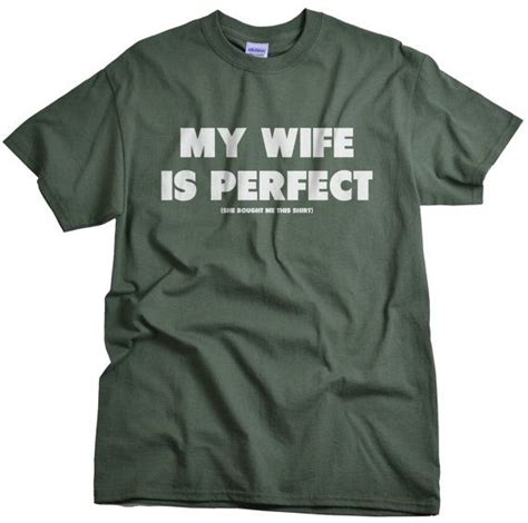 T For Husband From Wife My Wife Is Perfect Funny Mens T Shirt Guy