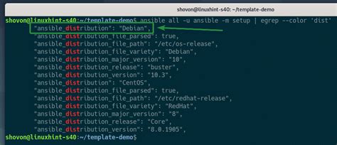 how to use ansible template module linux hint