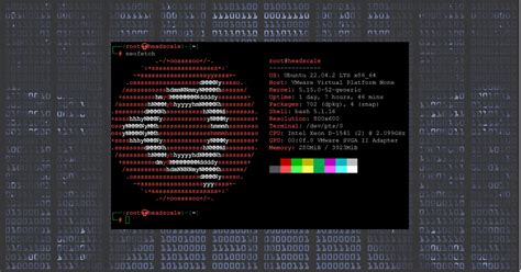 neofetch displaying beautiful system information in your terminal