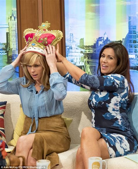 Susanna Reid Larks Around With Kate Garraway On Good Morning Britain