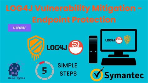 log4j vulnerability mitigation symantec endpoint protection server
