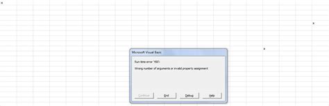 solved wrong number of arguments or invalid property assignment